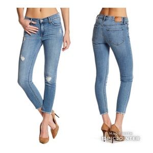 Lucky Brand | Jeans | Lucky Distressed Brooke Capri With Frayed Bottom ...